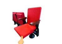 China 12mm Sports Venue Flexible Lecture Seating Steel Structure Auditorium Chair 55kg/m³ Foam for sale