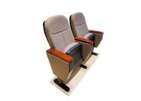 China Church Auditorium Conference Seating With Wooden Writing Table for sale