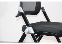 China 80KG 45cm Aluminium Ergonomic Folding Office Chair for sale