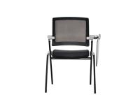 China TUV Writing Tablet Mesh Mobile Back Stacking Chairs for sale