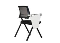 China TUV Writing Tablet Mesh Mobile Back Stacking Chairs for sale