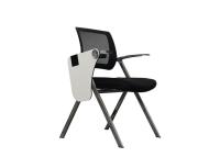 China 0.14m³ Stackable Conference Chair with Powder Coated Steel Frame 275 lbs Capacity for sale