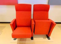 China High Resilience Foam Foldable BS5852 Auditorium Theater Chair for sale