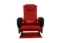 China 580mm Push Back Auditorium Cinema Theater Chair for sale