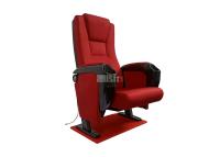 China Fabric Upholstery 0.16m³ Movie Theater Seat with USB Charge Port 580mm Center Distance for sale
