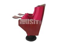 China Fire Resistance Church Auditorium Chairs Electrostatic Powder Coat for sale
