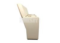 China Auto Return Spring Padded Church Chairs With Alu Alloy Leg for sale