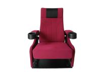 China Foot Landing Cinema Public Theater Seating With Armrest for sale