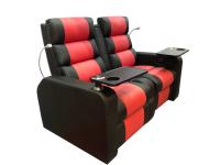 China 580mm Sofa Theater Recliner With Thick Seat Cushion Backrest for sale