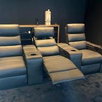 China Customized 580mm 3 Seat Electric Modern Recliner Chair for sale