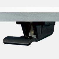 China Cast Aluminium Height Adjustable Computer Desk 740-1140mm 65kg Load for sale