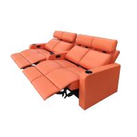 China BS5852 Fireproof Leather Sectionals Sofa Set Living Room Furniture 34kg/m3 Foam for sale