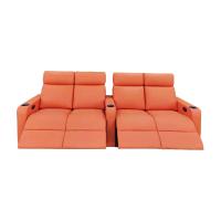 China BS5852 Fireproof Leather Sectionals Sofa Set Living Room Furniture 34kg/m3 Foam for sale