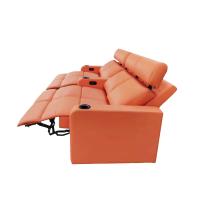 China BS5852 Fireproof Leather Sectionals Sofa Set Living Room Furniture 34kg/m3 Foam for sale