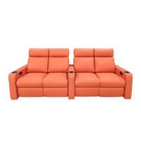 China SGS Home Theater Seating Recline Headrest With USB Charging for sale