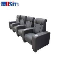 China USIT HTS Electric Recliner Cinema Sofa 34kg/m3 Foam 5 Year Warranty for sale