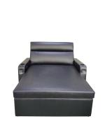 China 12mm Plywood Leather Recliner Chair Movie Theater Sofa Bed with Cup Holder for sale
