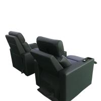 China SOFA Living Room Fabric Recliner Sofa With Electrical Headrest for sale