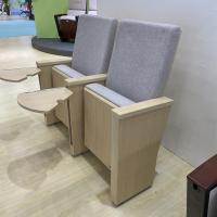 China Push Back Tip Up Auditorium Theater Seating For Lecture Hall for sale