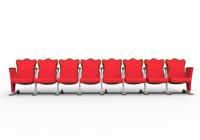 China Theater Auditorium Lecture Church Hall Chairs With Movable Wheels Lifting Function for sale