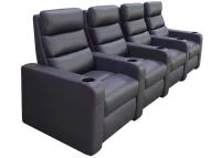 China Electric Recliner Chair with LED Light USB Single Seater Home Cinema Sofa 110V-240V for sale