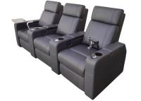 China 700mm Automatic Modern Recliner Chair Theatre Cinema Room Sofa Electric Power Recliner with Motorized Headrest for sale