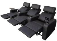 China 700mm Automatic Modern Recliner Chair Theatre Cinema Room Sofa Electric Power Recliner with Motorized Headrest for sale