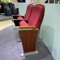 China Steel Frame School Concert Hall Chair Auditorium Seats with Tablet 580mm Center for sale