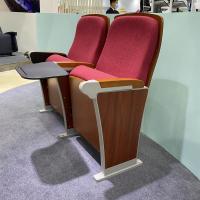China Steel Frame School Concert Hall Chair Auditorium Seats with Tablet 580mm Center for sale