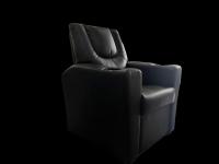 China Customized Kids Movie Chair Recliner Back Cinema Sofa 580mm Center PU Leather 5 Year Warranty for sale