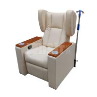 China Electric Medical Infusion Chair Recliner with Saline IV Stand 850mm Width for sale