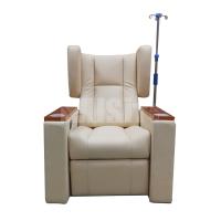 China Electric Medical Infusion Chair Recliner with Saline IV Stand 850mm Width for sale