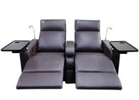 China Modern Electric Recliner 2 Seater Sofa with High Density Foam for sale