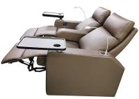 China Modern Electric Recliner 2 Seater Sofa with High Density Foam for sale