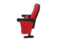 China 550mm Center Distance Commercial Theater Seating for Public Cinema with Tip-Up Seat and Steel Frame for sale