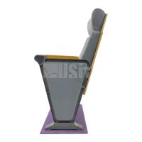 China University Theater Furniture Church Auditorium Chair High Back 580mm Center for sale