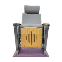 China University Theater Furniture Church Auditorium Chair High Back 580mm Center for sale