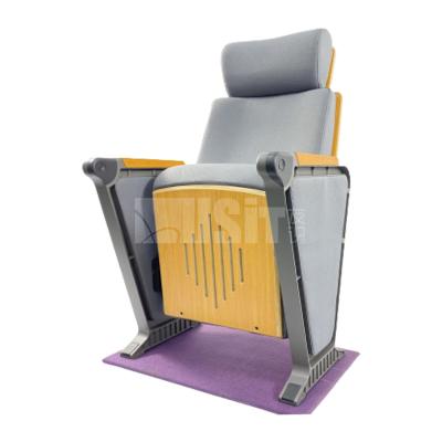China University Theater Furniture Church Auditorium Chair High Back 580mm Center for sale