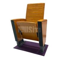 China Stackable Muslim Prayer Auditorium Theater Seating with Writing Board Center to Center 580mm for sale