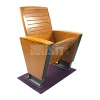 China Stackable Muslim Prayer Auditorium Theater Seating with Writing Board Center to Center 580mm for sale