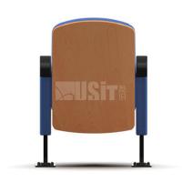China High Density Fabric Auditorium Theater Seating 560mm Center Church Chair for sale