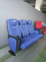 China CA117 Portable Commercial Theater Seating Cinema Armchair with Cup Holder for sale