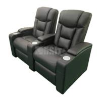 China Synthetic Leather Electric Recliner Cinema Seat W83xD90xH108cm Movie Theater Sofa for sale