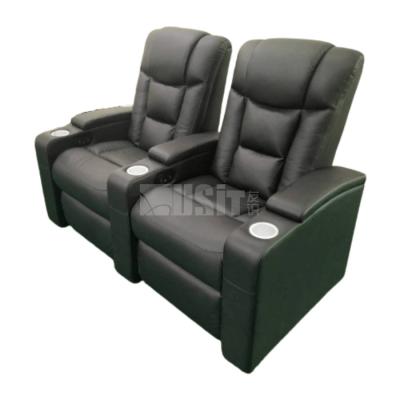 China Synthetic Leather Electric Recliner Cinema Seat W83xD90xH108cm Movie Theater Sofa for sale