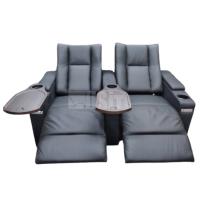 China Electric Recliner Chair Home Theater Seating Leather Cinema Furniture 85cm Wide for sale