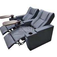 China Electric Recliner Chair Home Theater Seating Leather Cinema Furniture 85cm Wide for sale