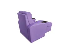 China Leisure Leather Cinema Sofa Bed Electric Recliner 580mm Center to Center 5 Year Warranty for sale