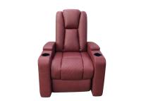 China Manual VIP Home Theatre Recliner Sofa Set with High-Density Foam 34kg/m3 for sale