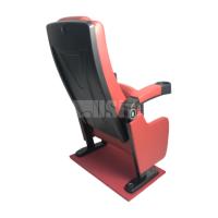 China 580mm Center Cinema Seating Home Theater Chairs Counterweight System Leather for sale