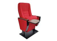 China Fixed Seating Church Auditorium Conference Hall Chairs 100% Polyester Fabric for sale
